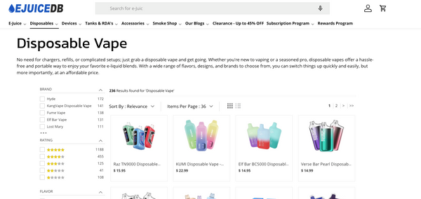 EJDB - 1 Month Product Pin Package – Ads.VapeRanger.com