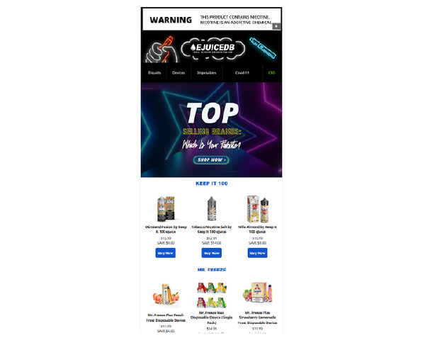 EjDB - Email Blast – Ads.VapeRanger.com