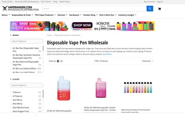VR - Category Page Banners – Ads.VapeRanger.com