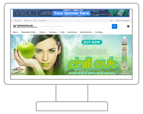 VR - Top of Site Banner – Ads.VapeRanger.com