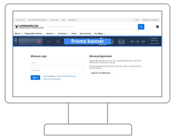 VR - Login Page - Promo Banner – Ads.VapeRanger.com